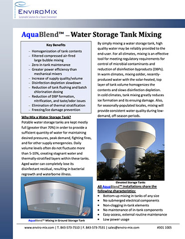 AquaBlend Potable Water Mixing System